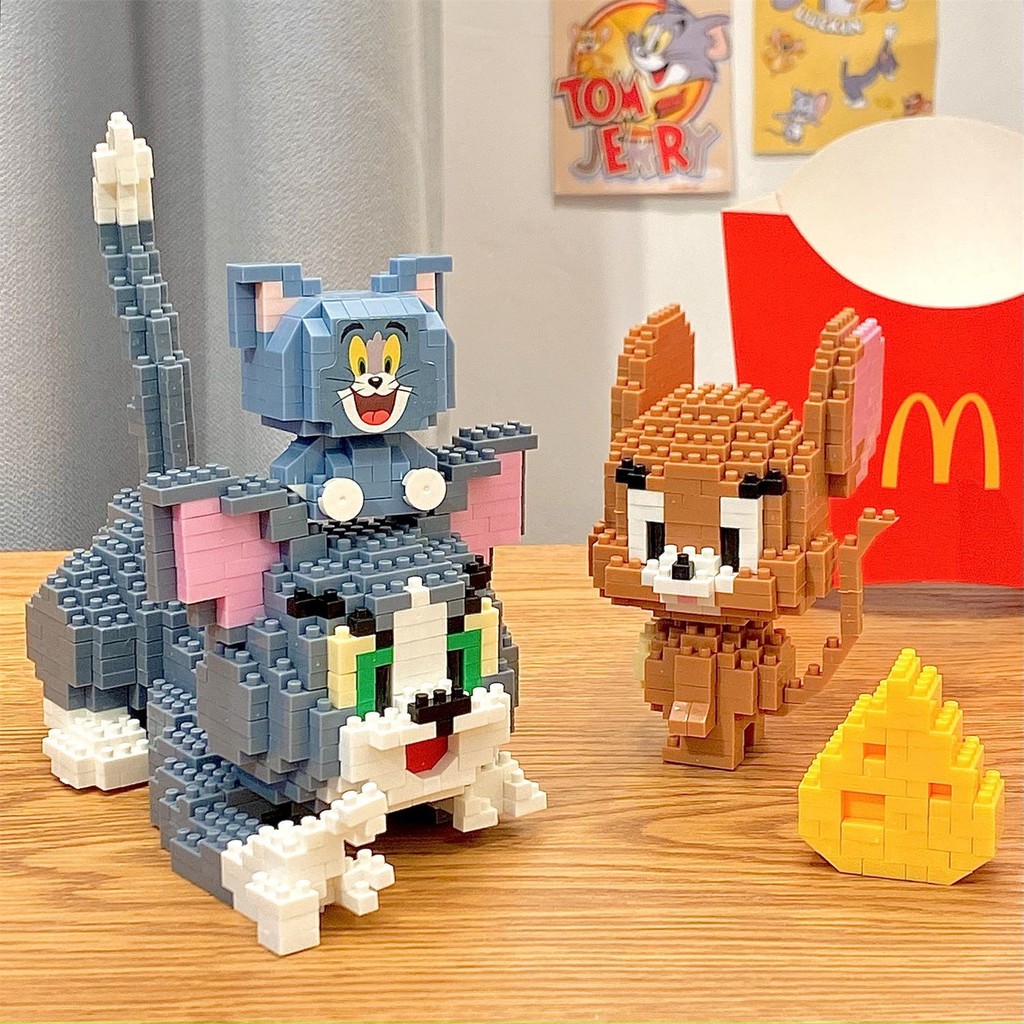 Tom Gato Compatible Con El Ratón Lego Bloques De Construcción Mini ...