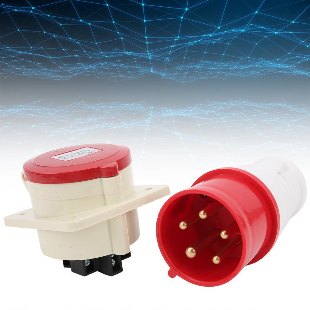 Site Plug Industrial Connector 5Pin 3Phase 3P+N+E for Agriculture ...