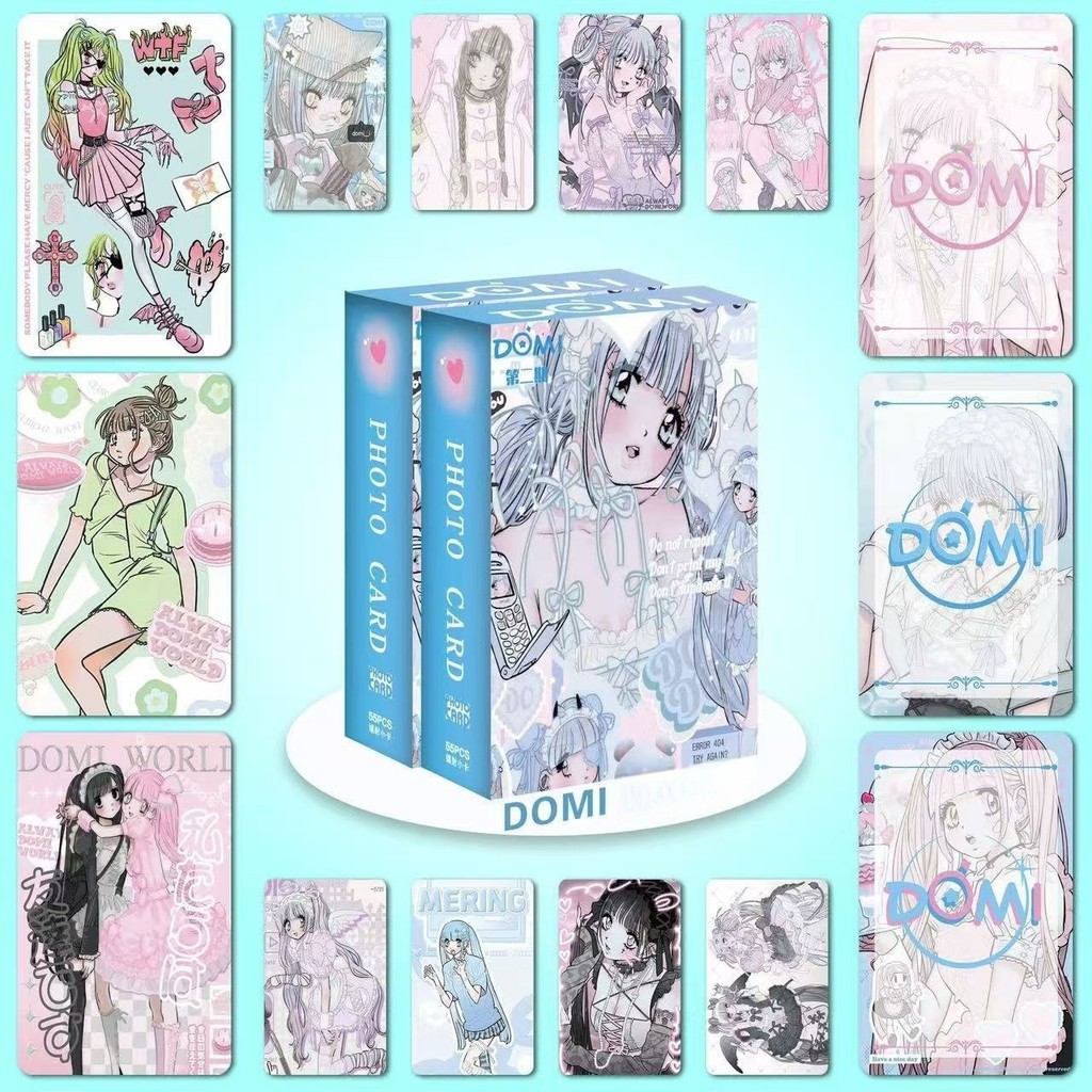 55-92pcs Manga Manhwa Animación Capybara DOMI Láser Holográfico Lomo ...