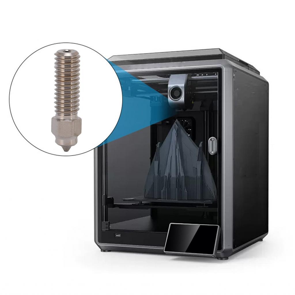 5pcs 3D Printer Bimetal MY Nozzles Replacement for Creality K1 MAX ...