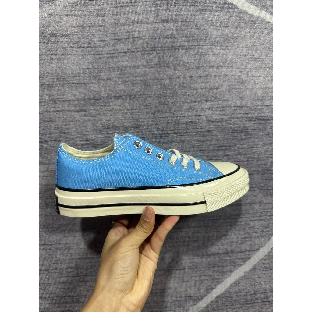 Converse Converse 1970s Azul Cielo Tira De Doble Círculo De Corte Bajo ...