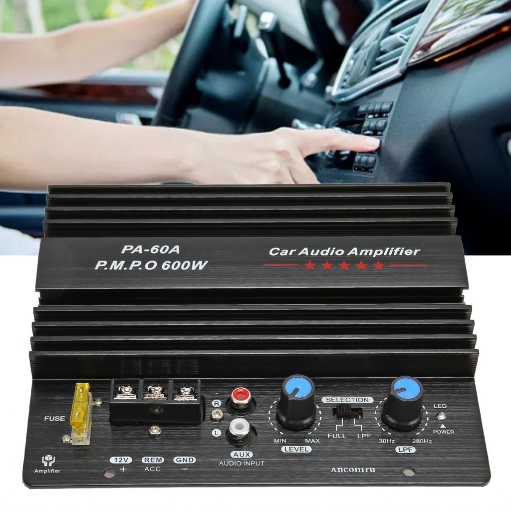 Car Sound Power Amplifier Board 12V 600W High Bass Amp For K GD7 ...