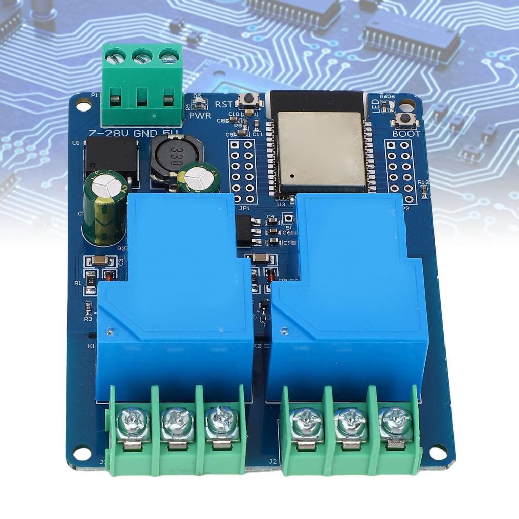 2 Channel Relay Module WIFI BT 4M Byte Flash 30A Wide Compatibility for Experiment | Shopee Chile