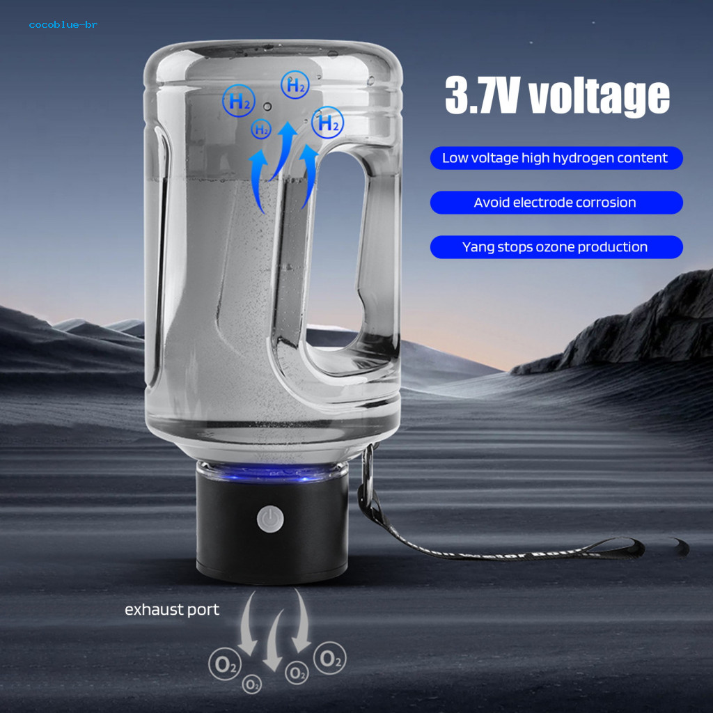 Rechargeable Hydrogen Water Generator Spe Pem Technology Bottle Portable Ionizer Rich for Health ...