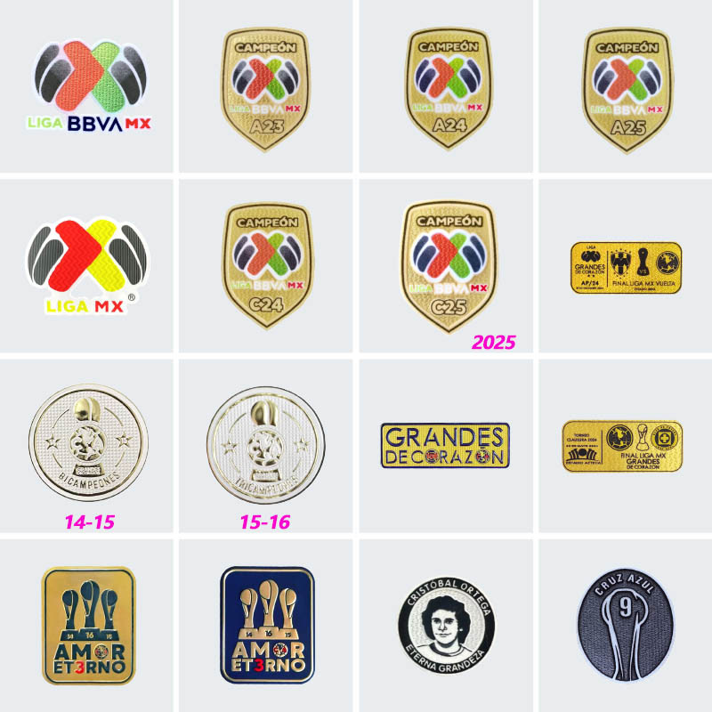 Insignia De Fútbol Club America Tinta Armadura Parche De Fútbol Honor ...