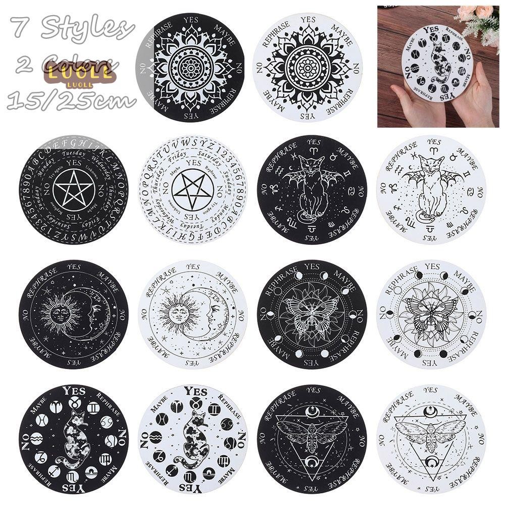 LUOLL Tablero De Péndulo Corte Láser Para La Adivinación Con Estrellas ...
