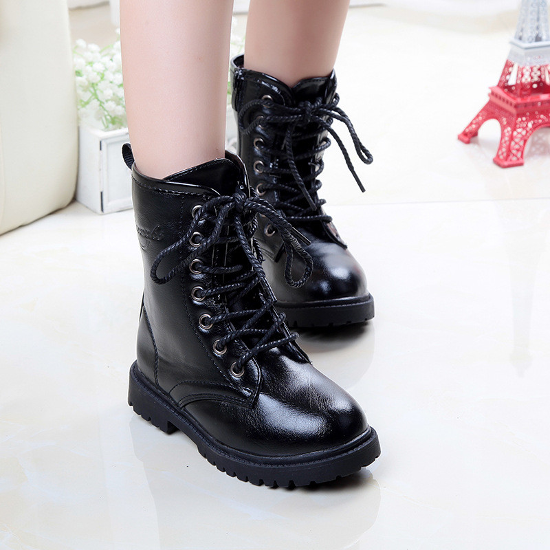 Botas Para Niños Botas Cortas Para Niñas Primavera Otoño 2024 Nuevo ...