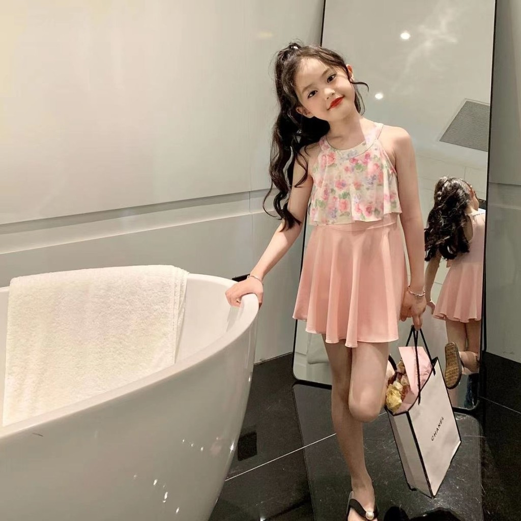 Traje De Baño Para Niños Medianos Niños Grandes Niñas Traje De Baño ...