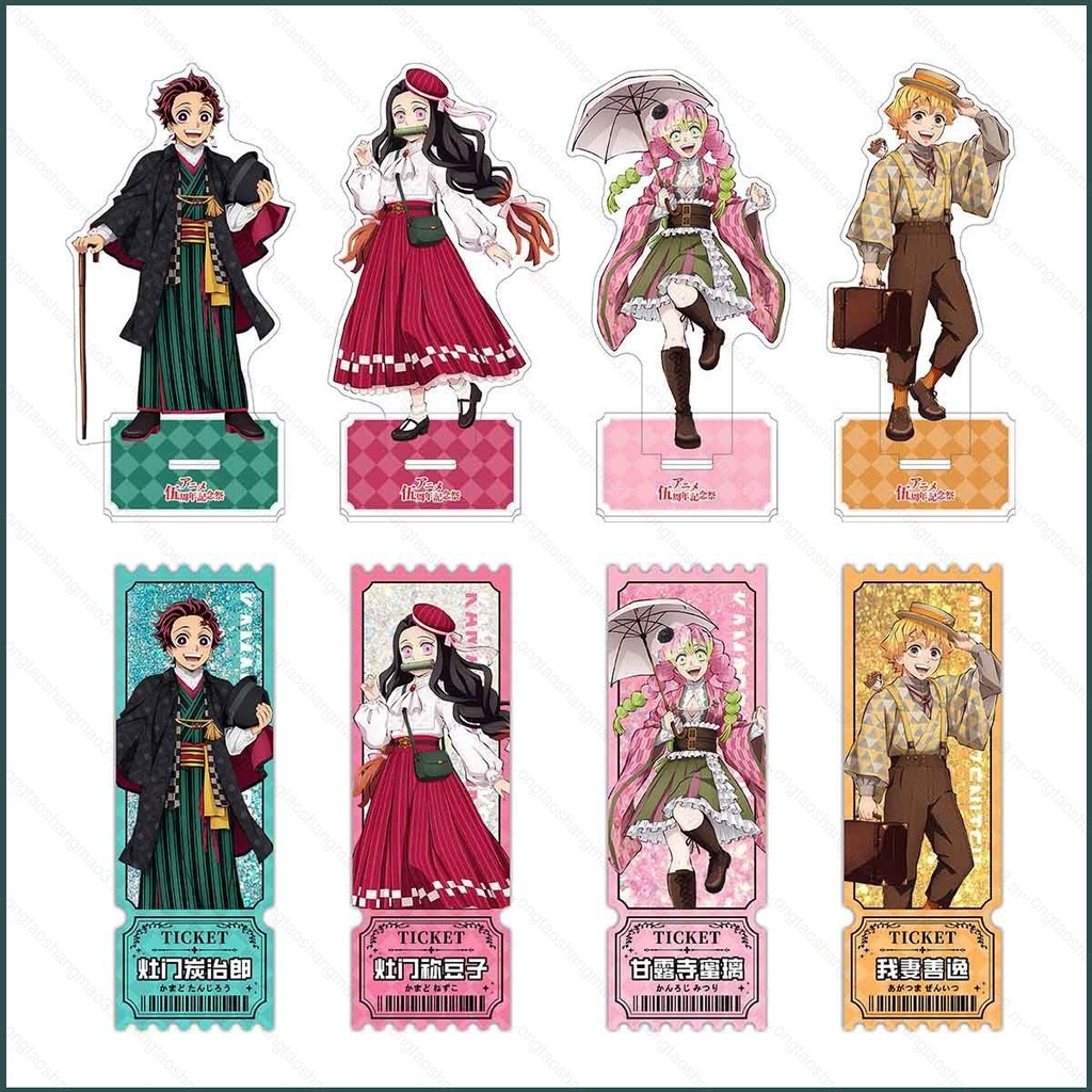 Demon Slayer Acílico Placa De Pie El Quinto Aniversario Kamado Nezuko ...