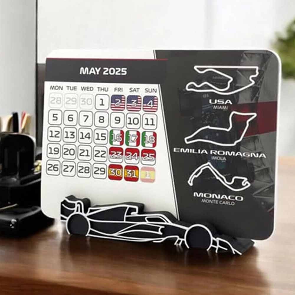 2025 Formula One Racing Schedule Calendar | Shopee Chile