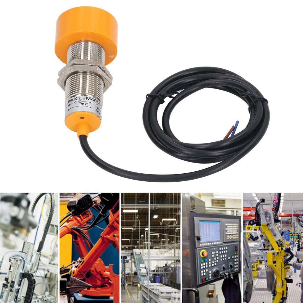 Approach Sensor Inductive Proximity Switch 10‑30VDC 2 Wire Normally Open for Limiting Stations ...