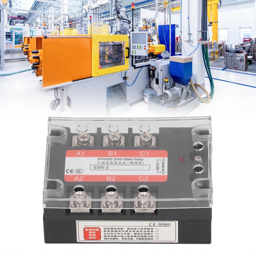 3 Phase Solid State Relay Anti Interference AC To SSR 480V for Motor ...