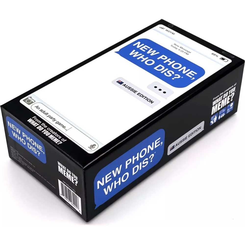 What Do You Meme New Phone Who Dis Adult Offline Text Message Party Card Game | Shopee Chile
