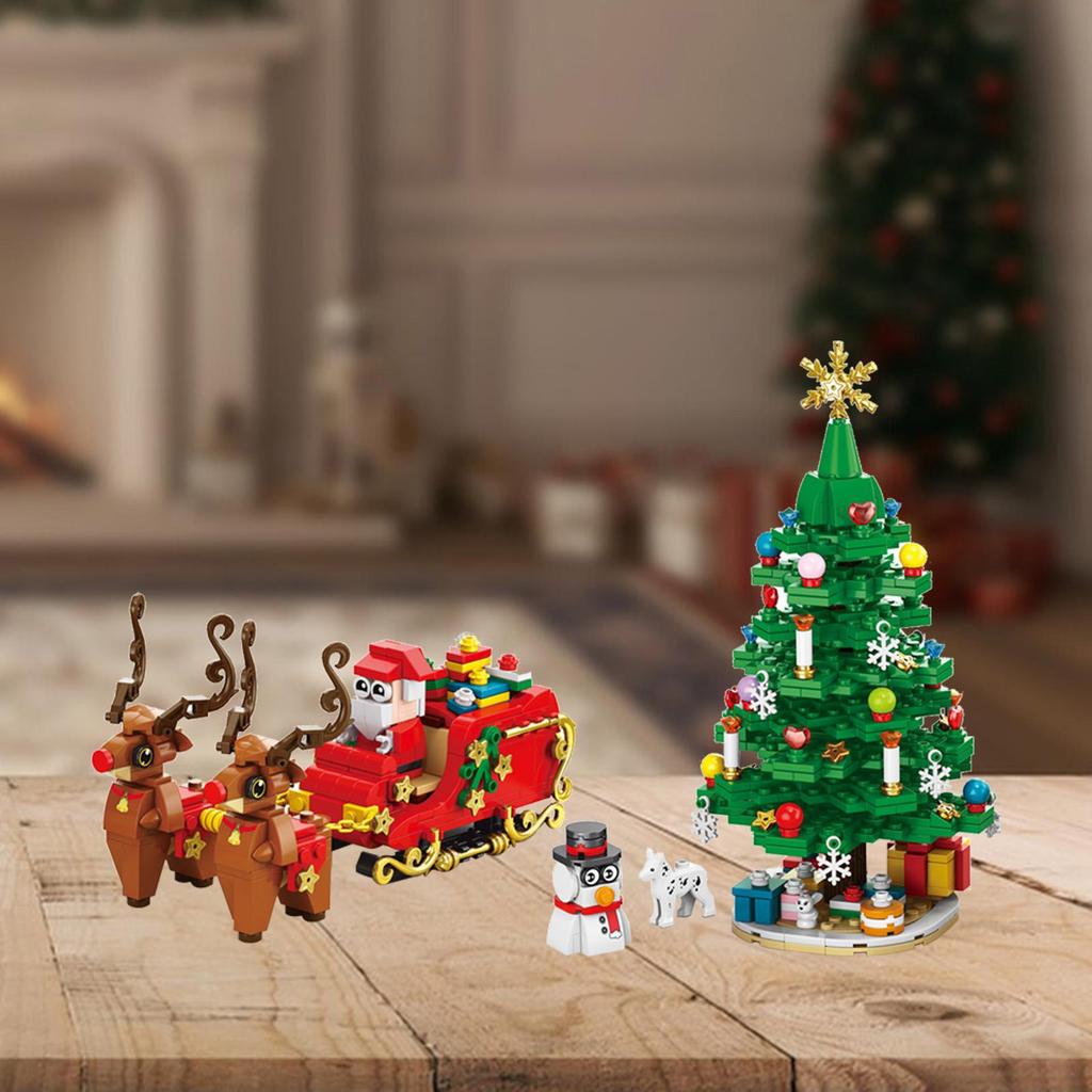 \ [lzdjlmy1zs] Juego De Construcción Del Árbol De Navidad , Montaje ...