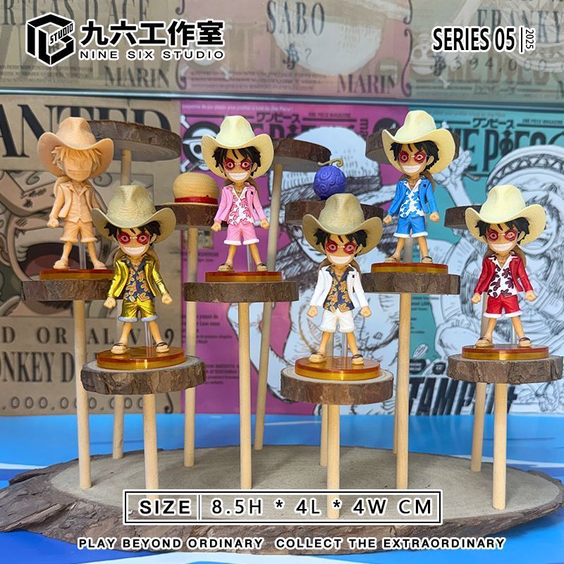 Hasegawa One Piece Wcf Dorado Luffy 5 Figuras 96 Sombrero De Paja ...