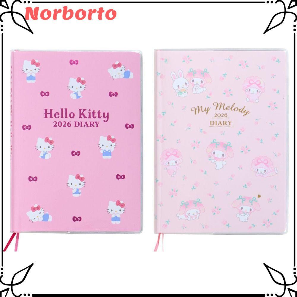 NORBORTO Hello Kitty 2026 Planificador , Melodía Con Calendario Agenda ...