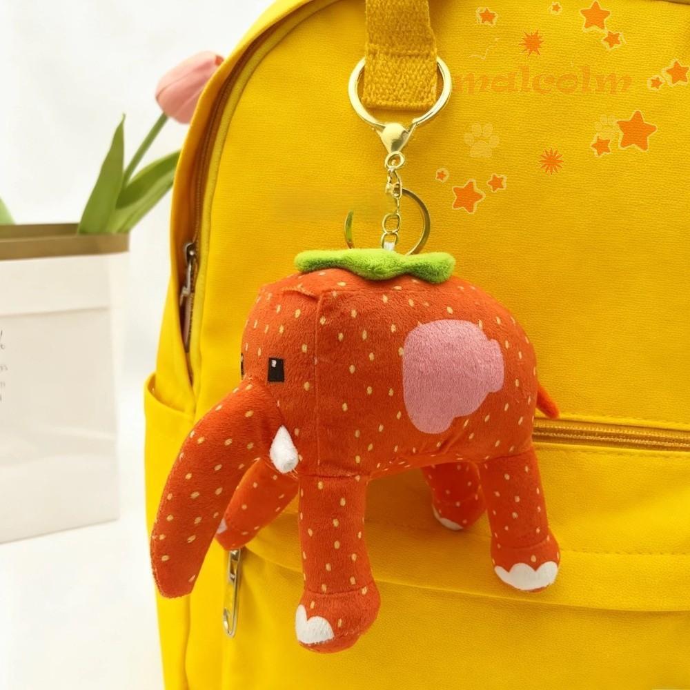 MALCOLM Strawberry Elephant Pendant , Suave Dibujo Animado Robar Un ...