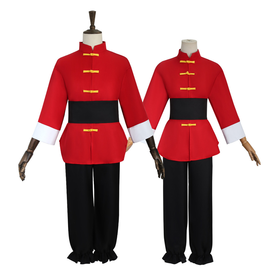 Hombre Transeúnte Ranma Cos Ropa Ranma 2 / 1 Saotome Coslpay Traje Kung ...