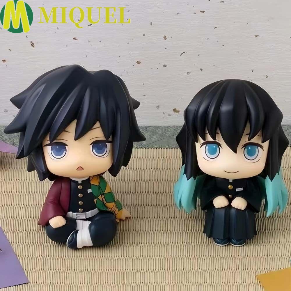 MIQUEL Demon Slayer Figuras , Q Versión Muñeca De PVC Tokitou Muichiro ...