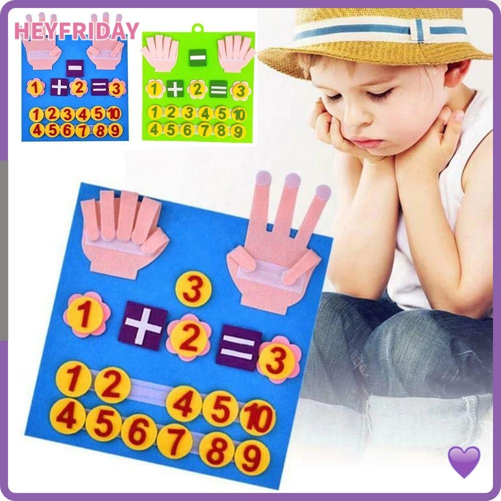 Juguete Matemático De Números De Dedo HEYFRIDAY , Tablero De ...