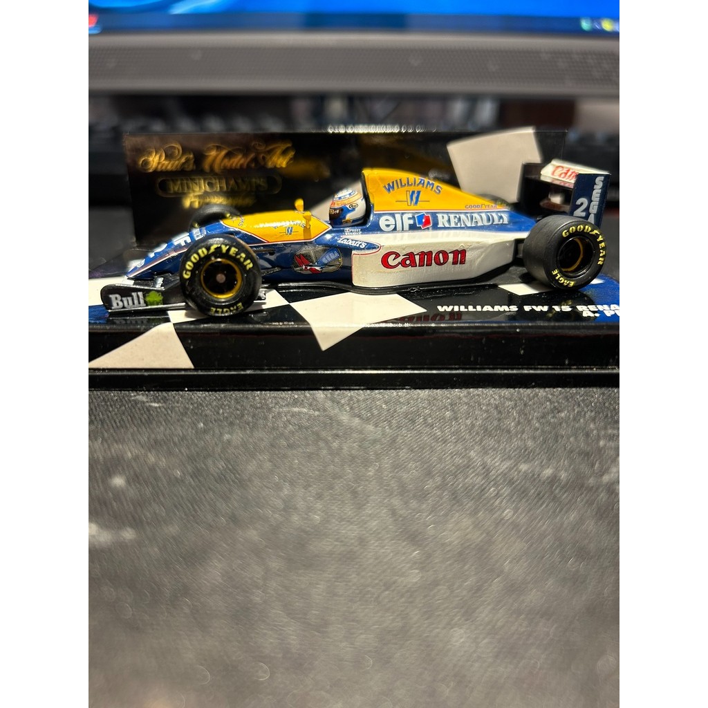 Mini Corte 1 / 43 F1 Williams Fleet Williams Fw15 Prostruction ...