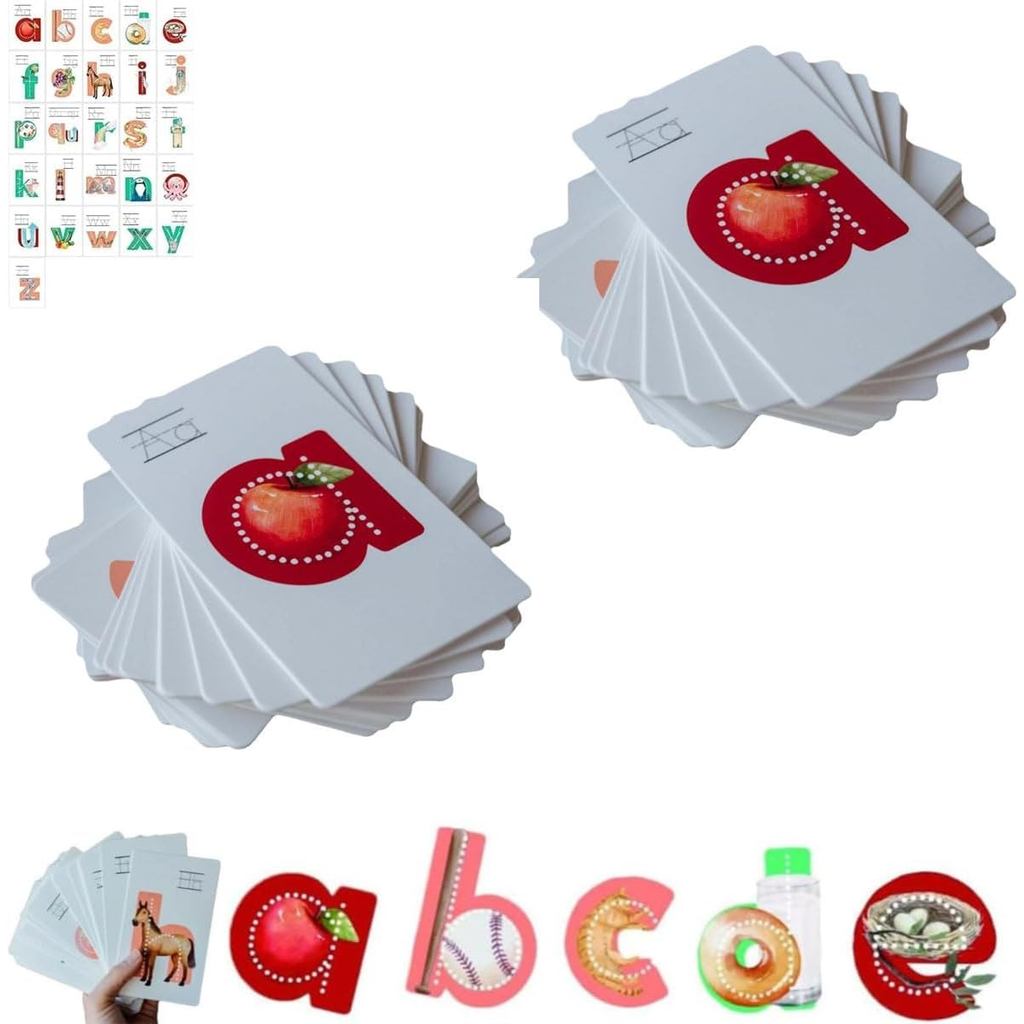 Faster Herramienta De Alfabeto-26 Tarjetas De Aprendizaje ABC Con ...