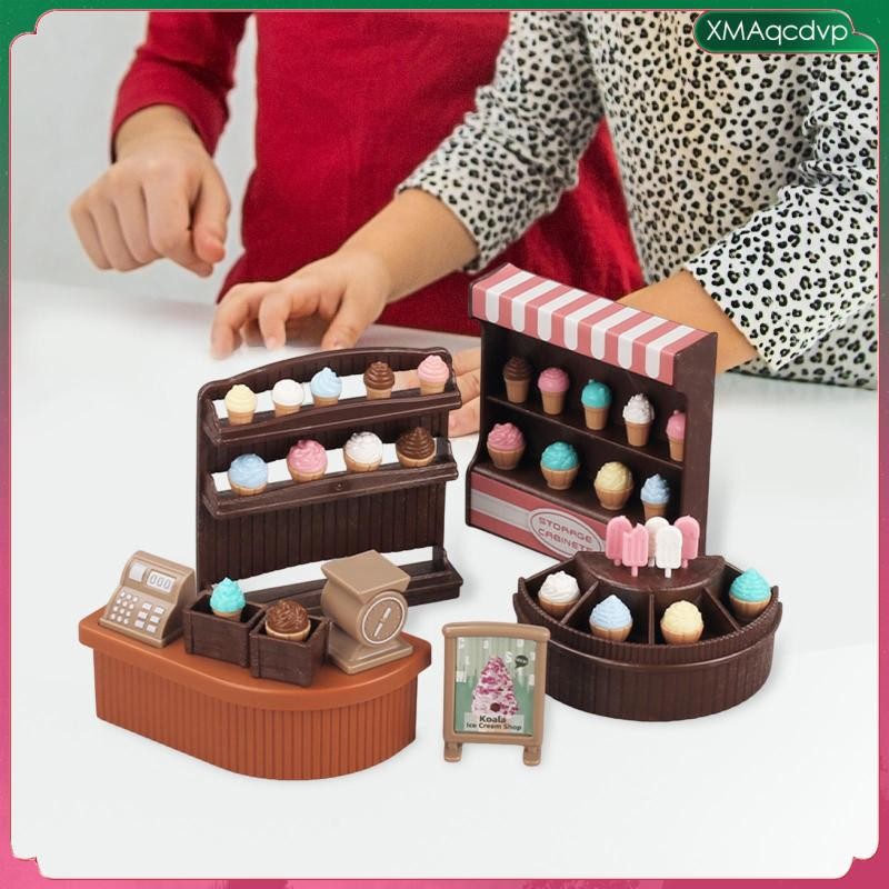 [Xmaqcdvp] Contador De Helados Playset Counter Shop Preescolar ...