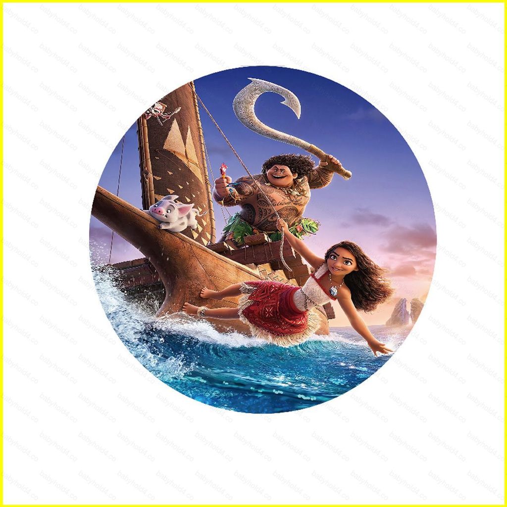 Moana 2 Decoración Temática Celebrar La Fiesta De Cumpleaños Mantel ...