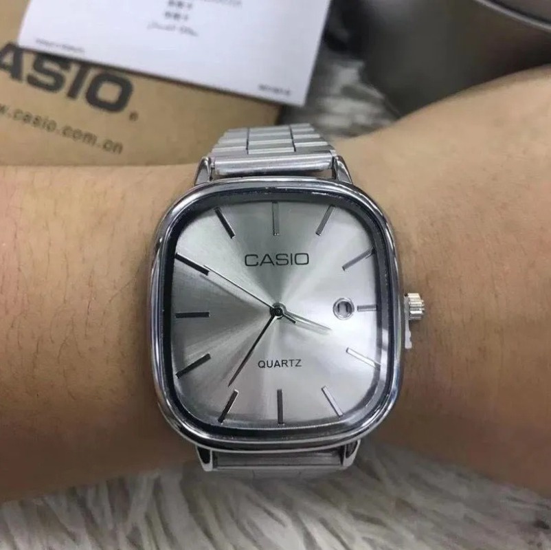 Nuevo Clásico A138 Tono Negro Resistente Al Agua Inoxidable | Reloj A ...