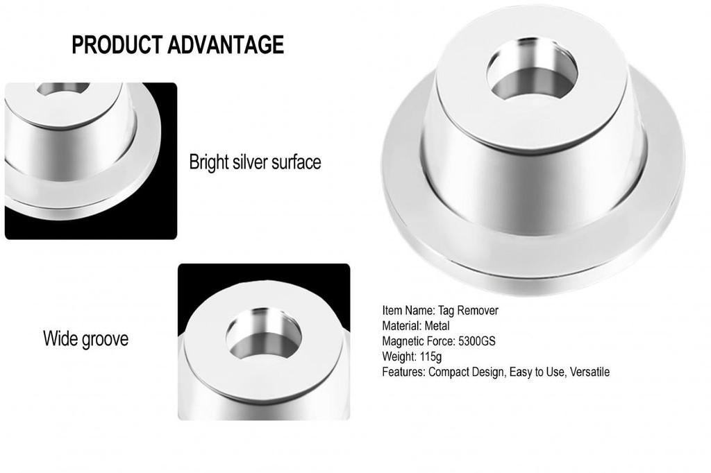 Shoplifting Deterrent Device Anti-theft Tag Remover Highly Effective ...