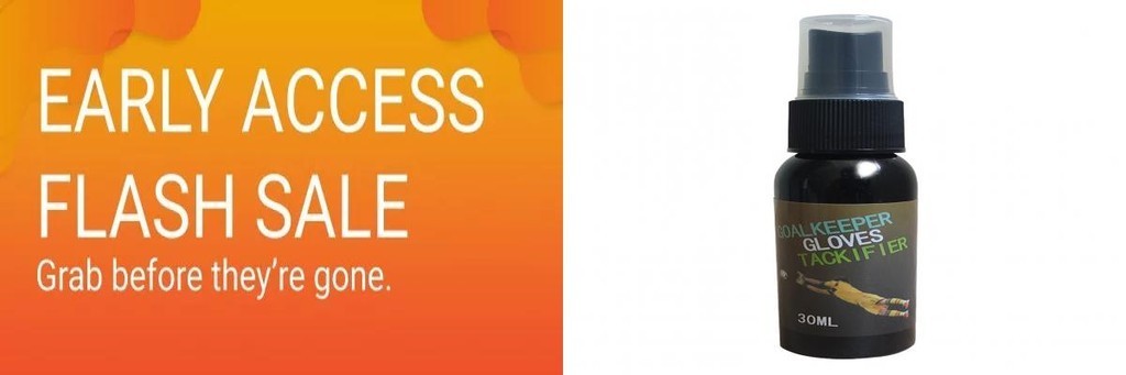 Goalkeeper Glove Tackifier Grip Strength Builder Spray Ultimate Care ...