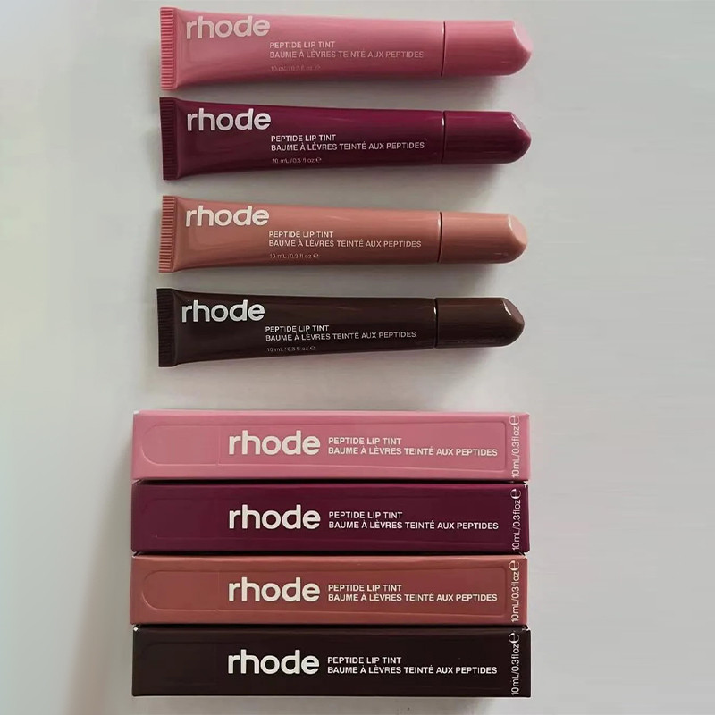 15 Colores Rhode Tinted Lipstick Gloss Gel Labial Para El Cuidado De ...