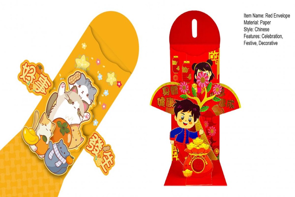 Traditional Red Packet 3d Design Envelope 2025 Snake Year Lucky Money ...