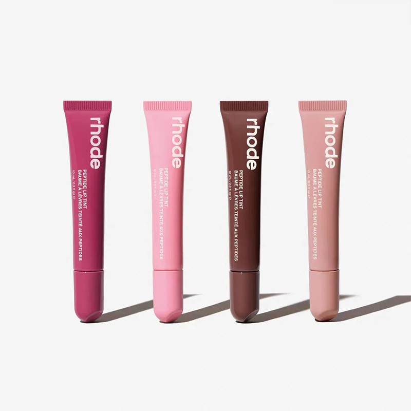 8 Colores Rhode Tinted Lipstick Gloss Gel Labial Para El Cuidado De Los ...