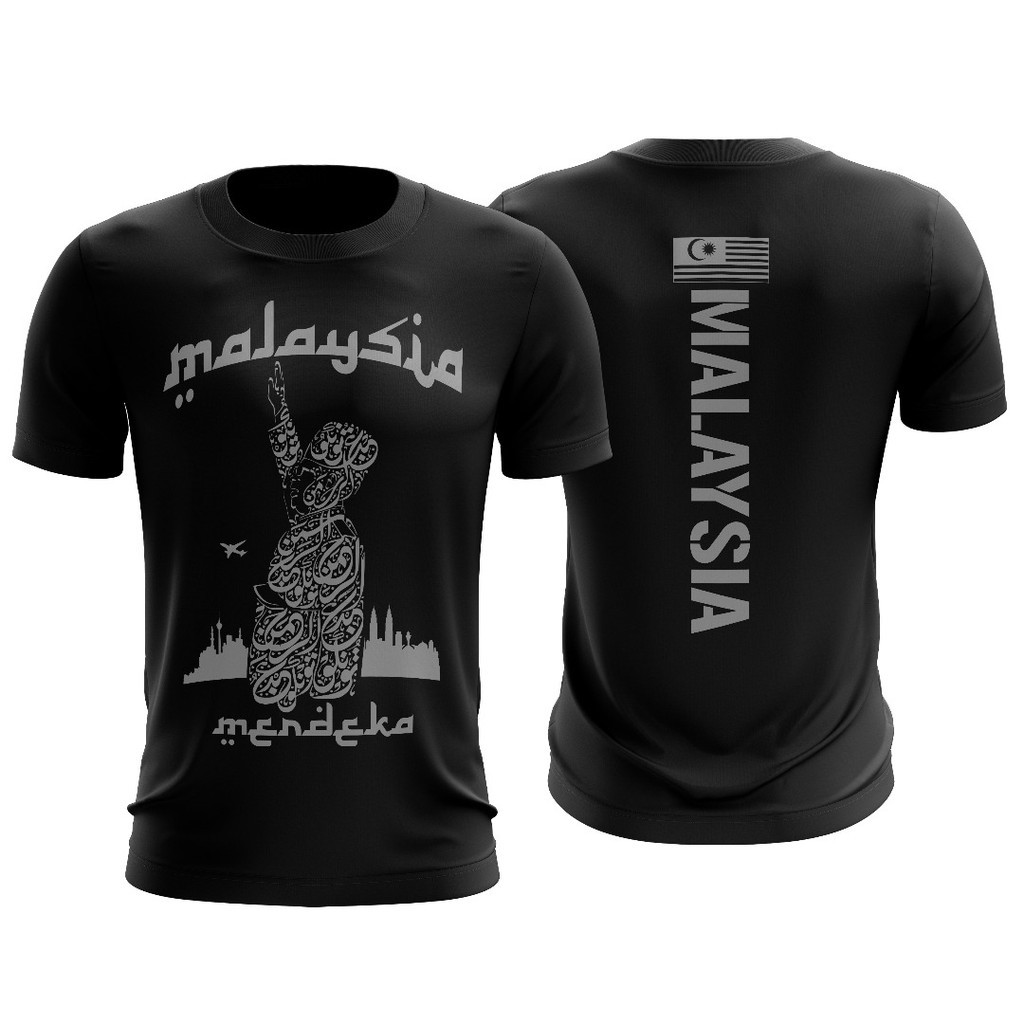 Merdeka Día De La Independencia Tunku Abdul Rahman Khat Jawi Polera De ...