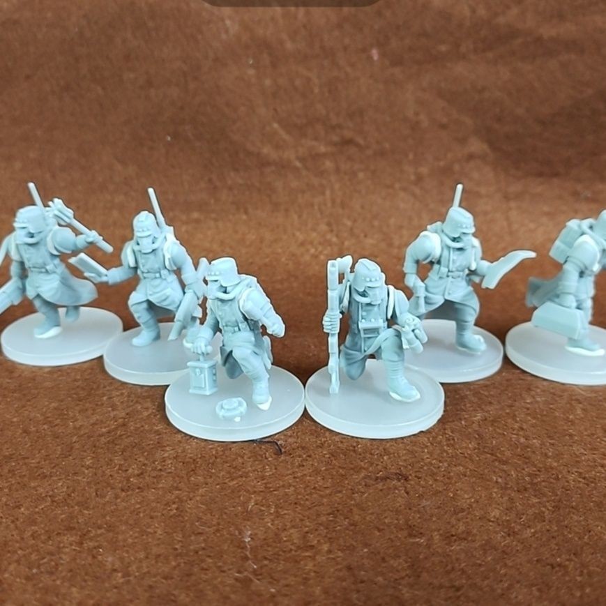[Modelo Warhammer] 三维 Impresión De La Luz De Curado Blanco Modelo De ...
