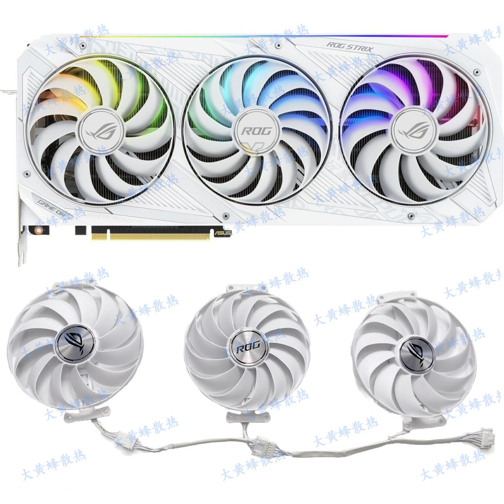 Ventilador De Tarjeta Gráfica Asus Rog Rtx3090 3080 3070 Strix ...