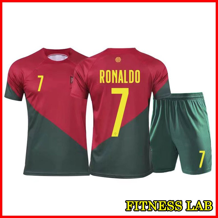 Polera De Fútbol Cristiano Ronaldo Portugal Cr7 2022 Copa Del Mundo En Casa | Shopee Chile