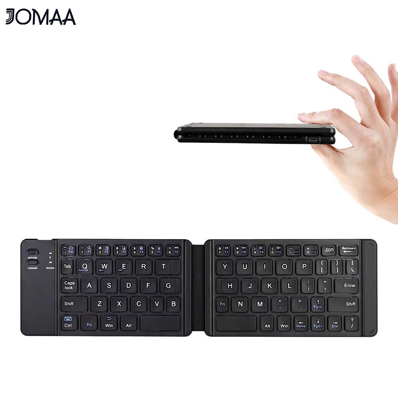 Mini Teclado Plegable Ipad Tablet Teléfono Carga Bluetooth Teclado ...