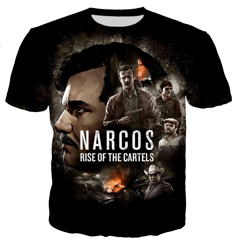 Camisetas De Pablo Escobar Camiseta De Pablo Escobar De Verano, Tops